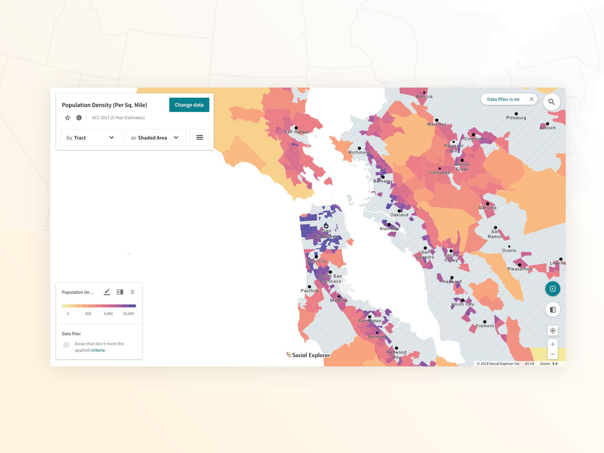 Data Filtering Now Made Easy on Social Explorer!