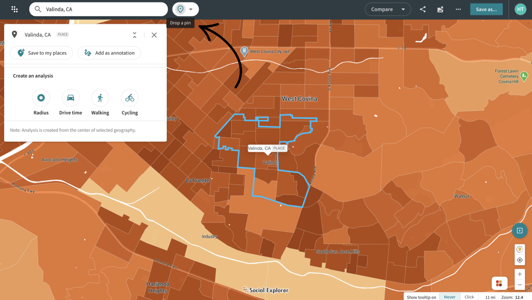 New Drop A Pin Feature On Maps