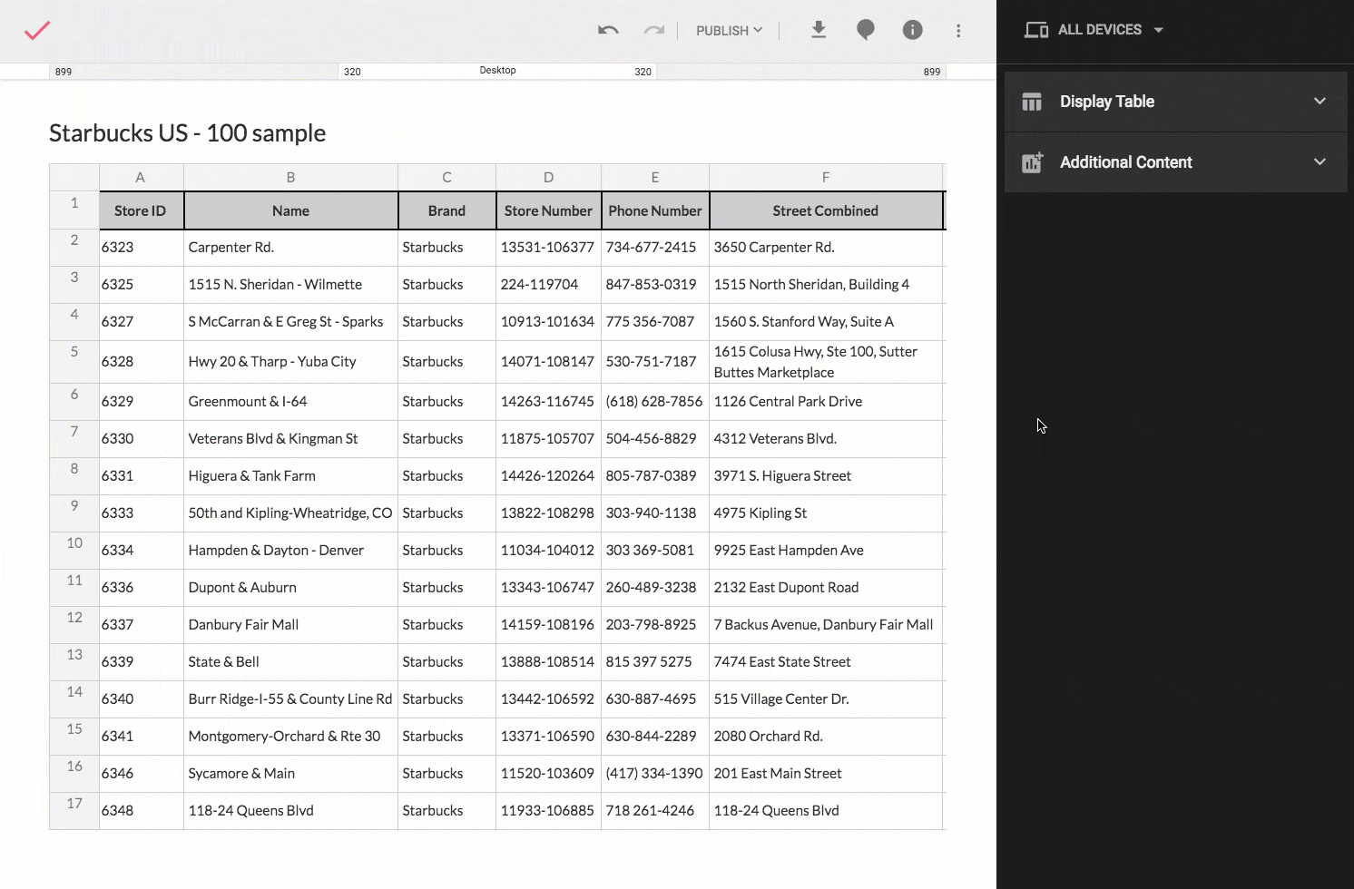 Clip Text In A Table Cell Tables Charts And Tables Charts Help