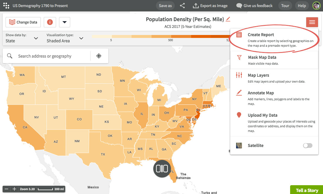 Create A Report From A Map Creating Reports Using Maps Social 