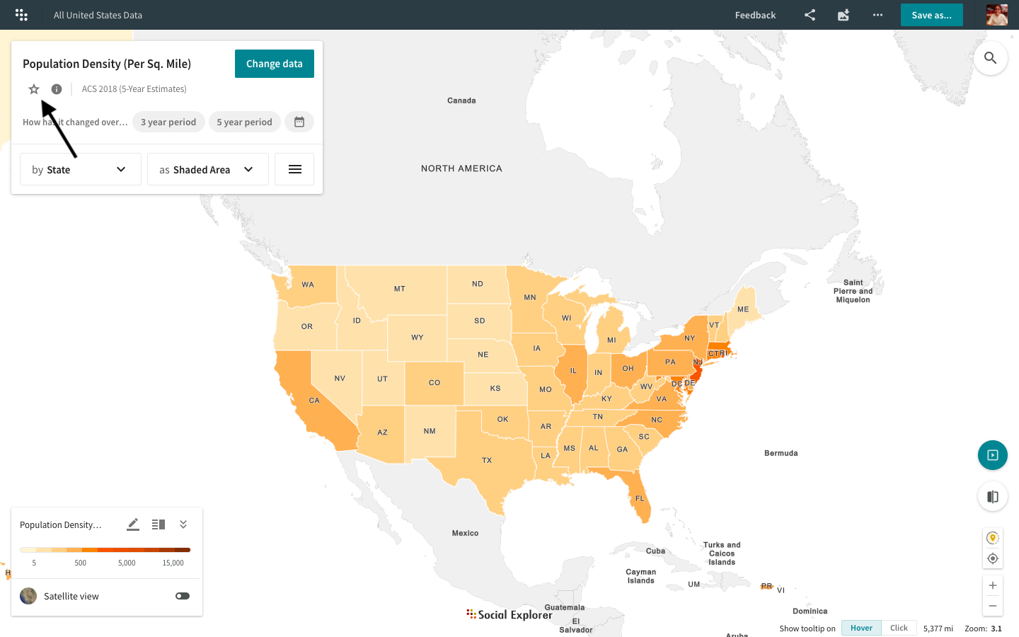 Browse data by saved variables | Browsing data | Using Maps | Social ...